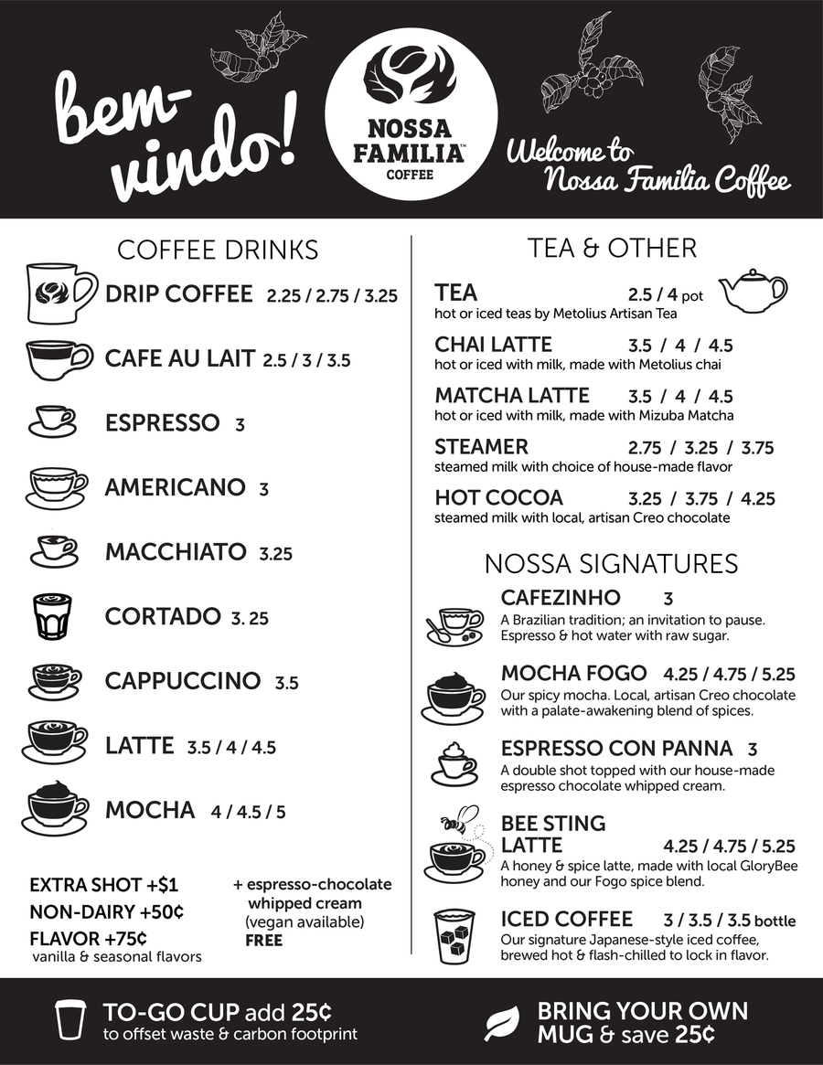 Central Eastside Café - SE Portland | Nossa Familia Coffee